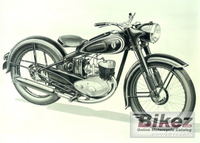 1953 DKW RT 125 2 specifications and pictures